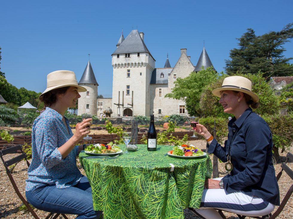Restaurant locavore dans un Château de la Loire - Château du Rivau